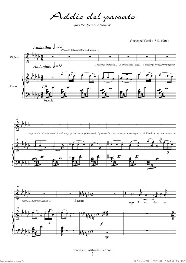 Four Soprano Arias, coll.1 and 2 sheet music for soprano and piano