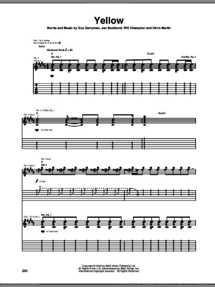 Back On The Chain Gang sheet music for guitar (tablature) (PDF)