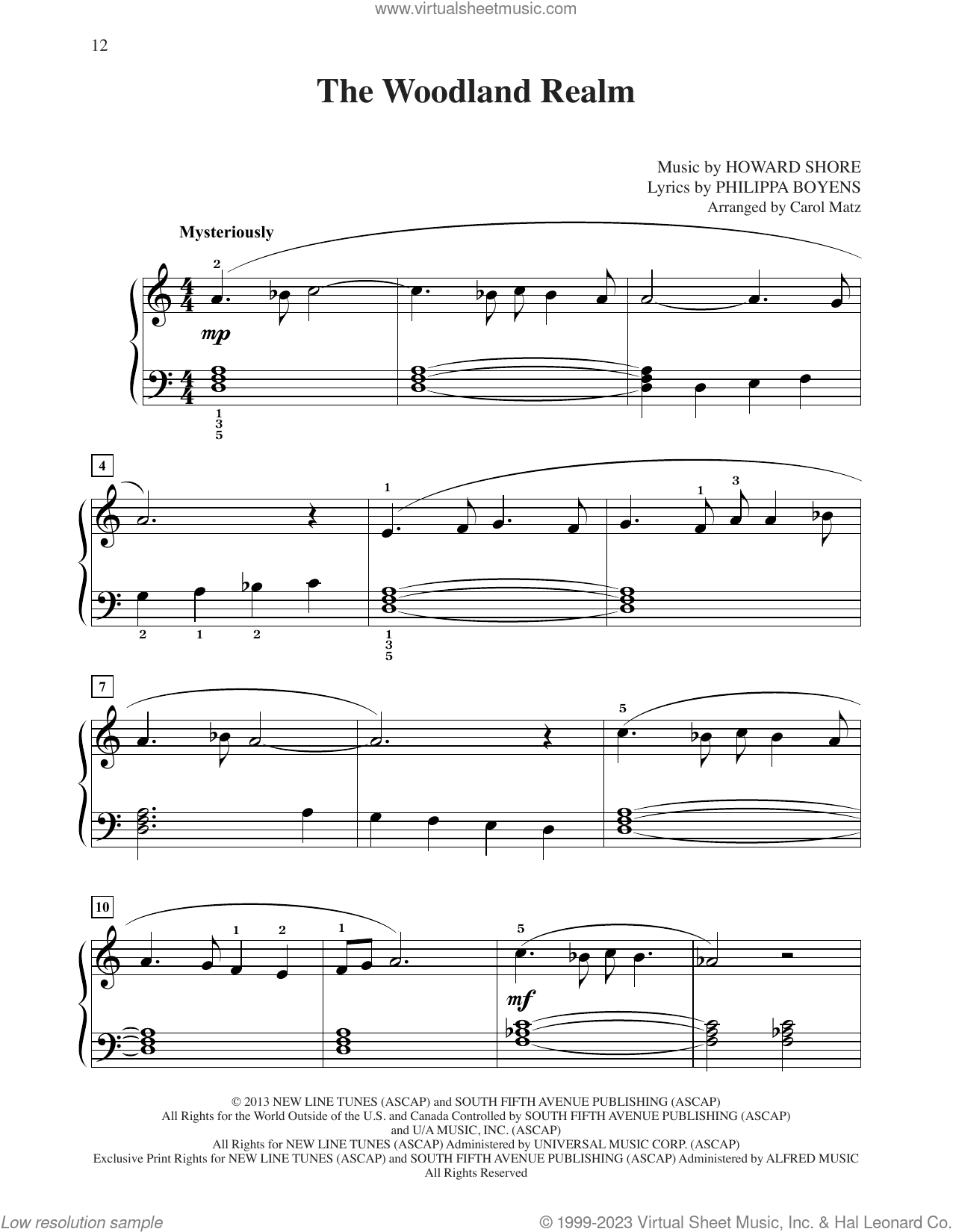 The Woodland Realm From The Hobbit The Desolation Of Smaug Arr