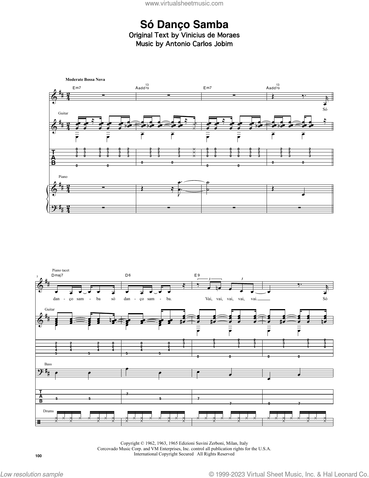 Jazz 'N' Samba (So Danco Samba) sheet music for chamber ensemble ...
