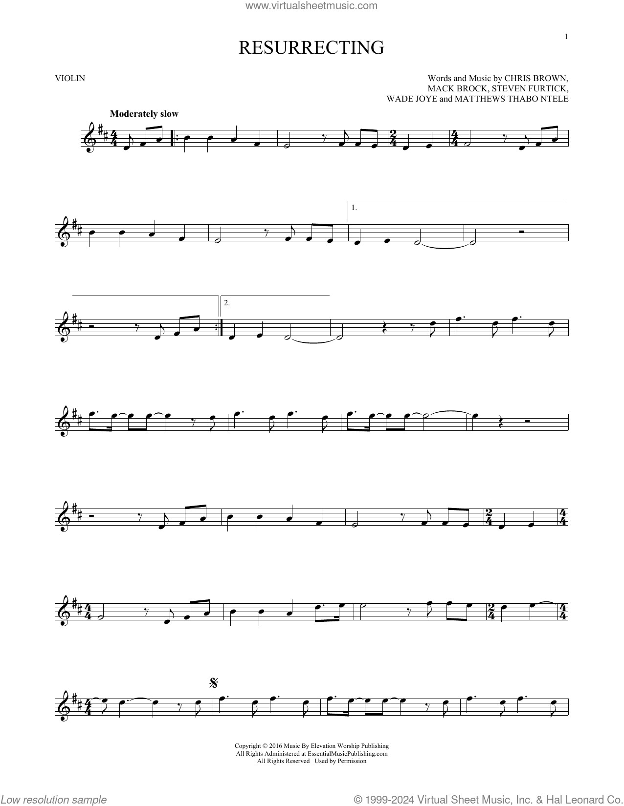 Resurrecting sheet music for violin solo (PDF-interactive)