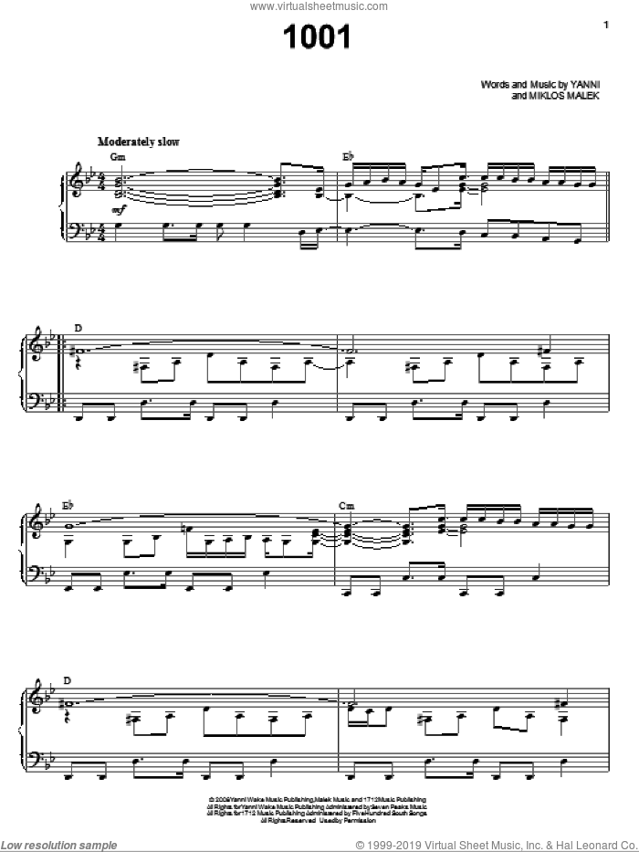 1001 sheet music for voice, piano or guitar (PDF-interactive)