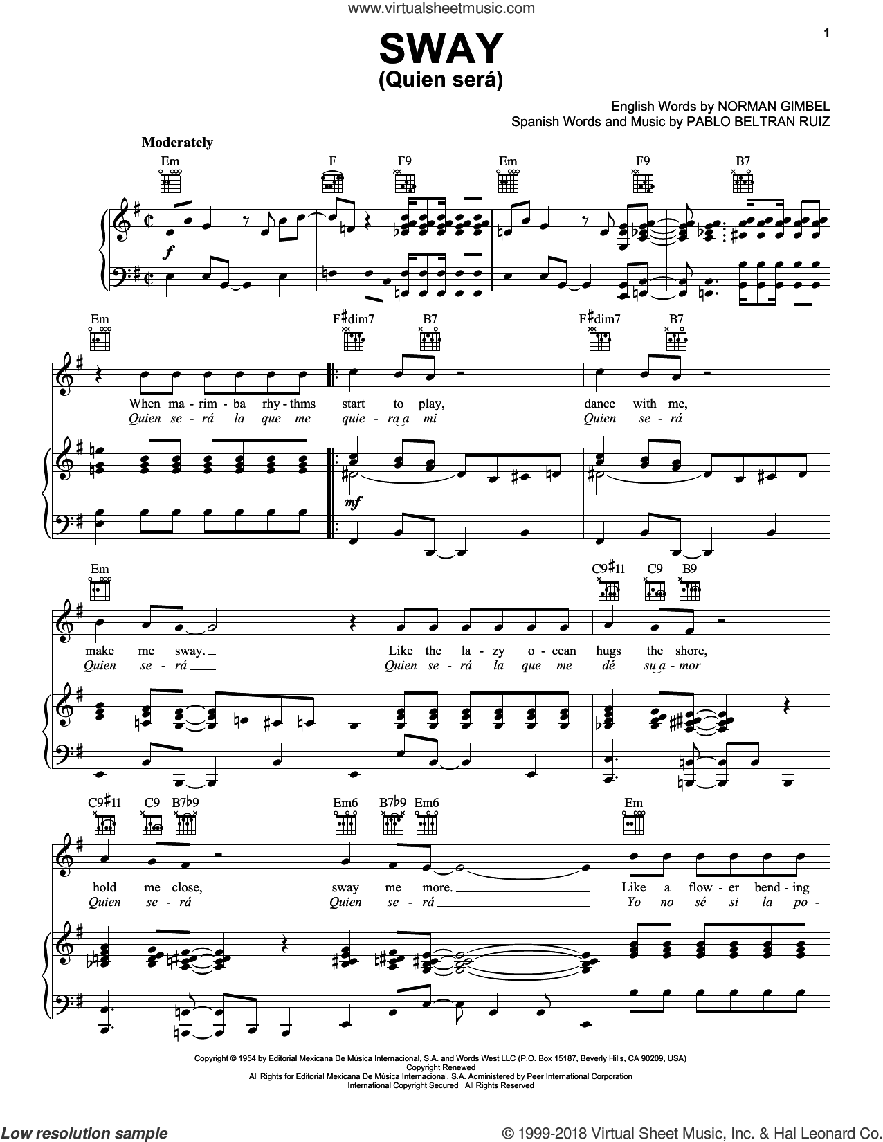 Latin Favorites 3 (complete set of parts) sheet music for voice, piano ...