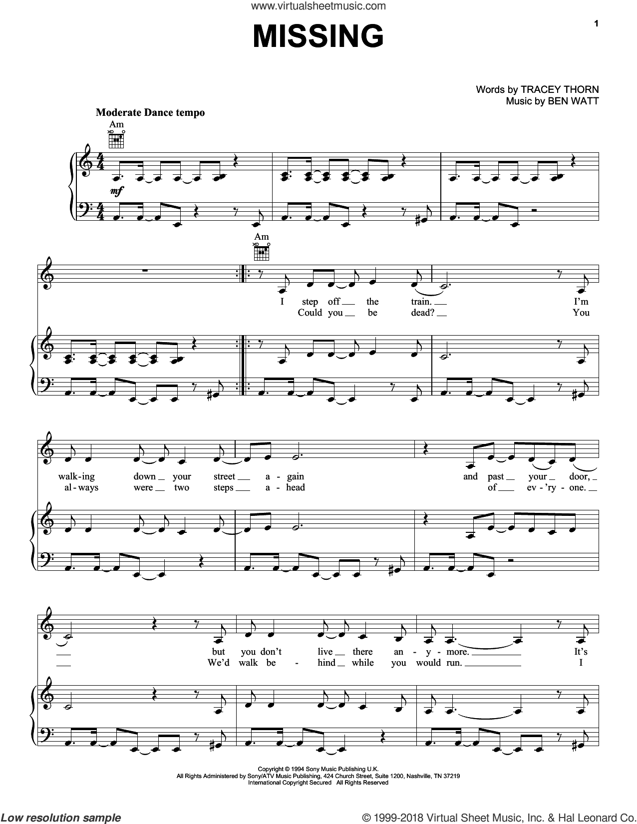 Missing sheet music for voice, piano or guitar (PDF-interactive)