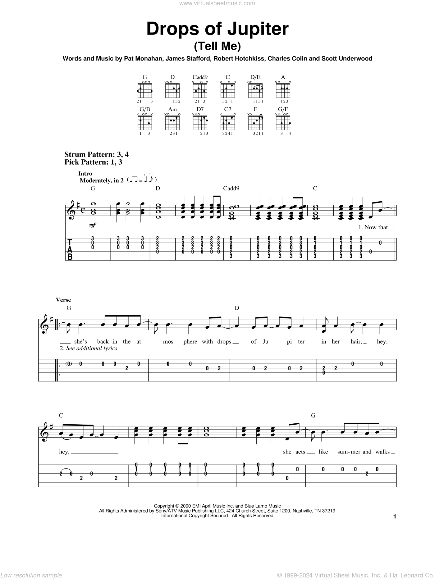 Marry Me Train Guitar Chords
