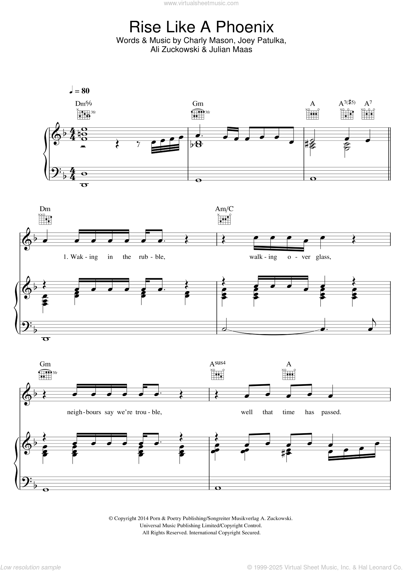 Phoenix Guitar Chords