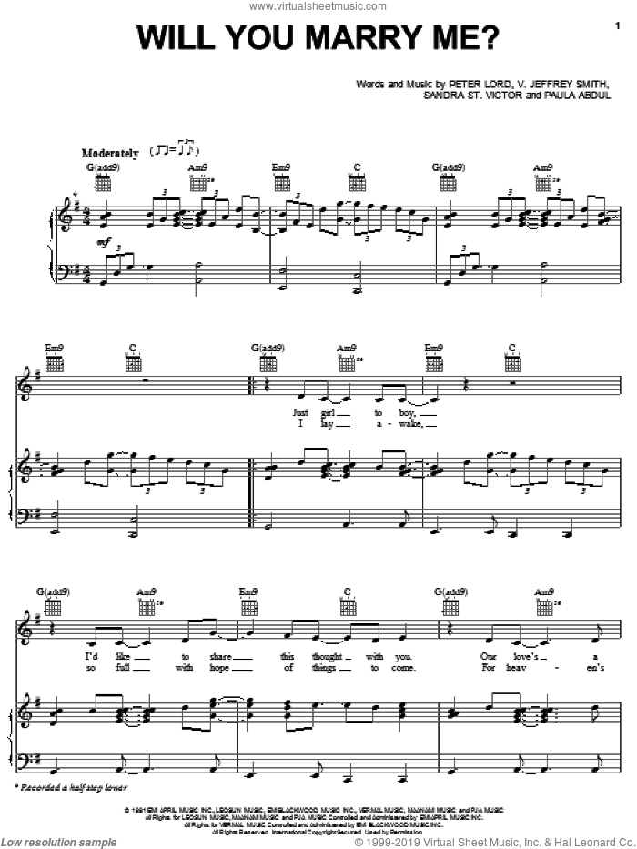 Marry Me Guitar Chords