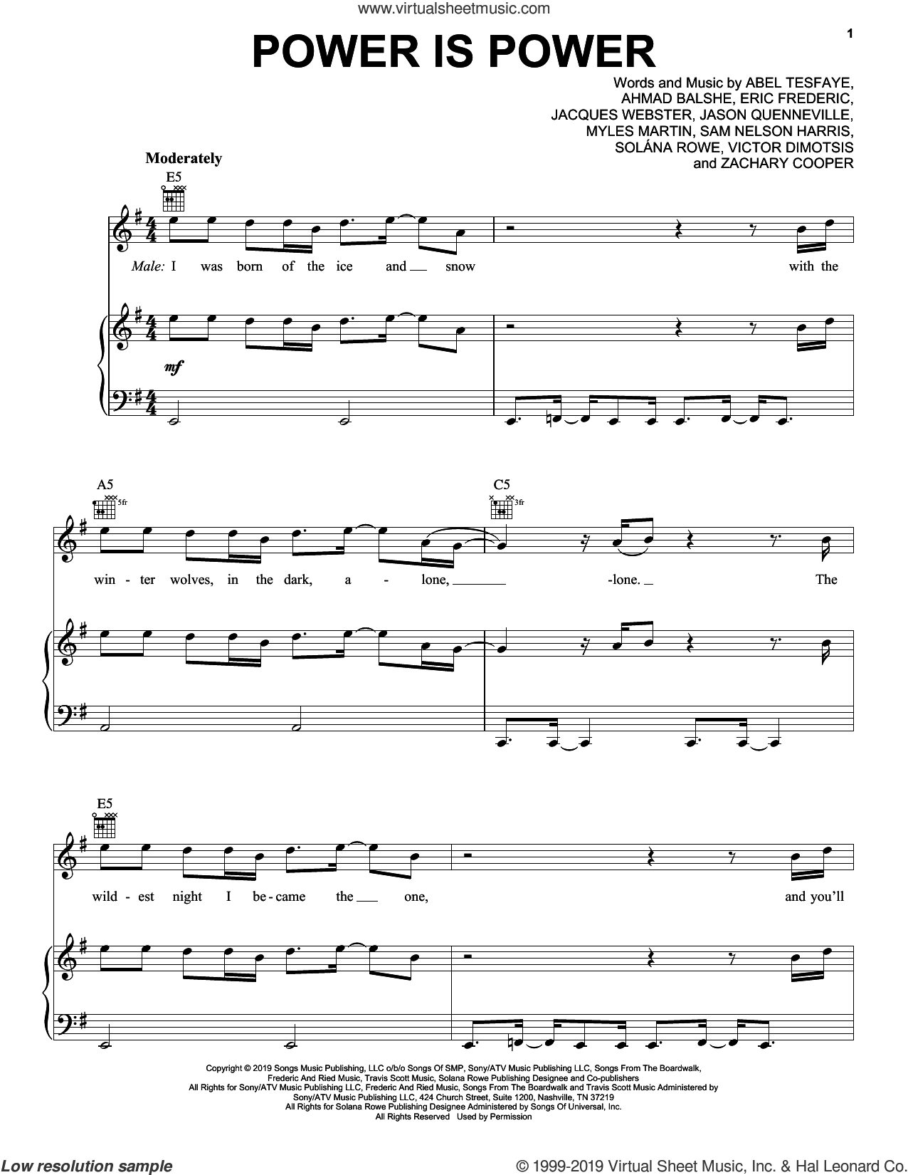 Power Is Power (from For the Throne: Music Inspired by Game of Thrones ...