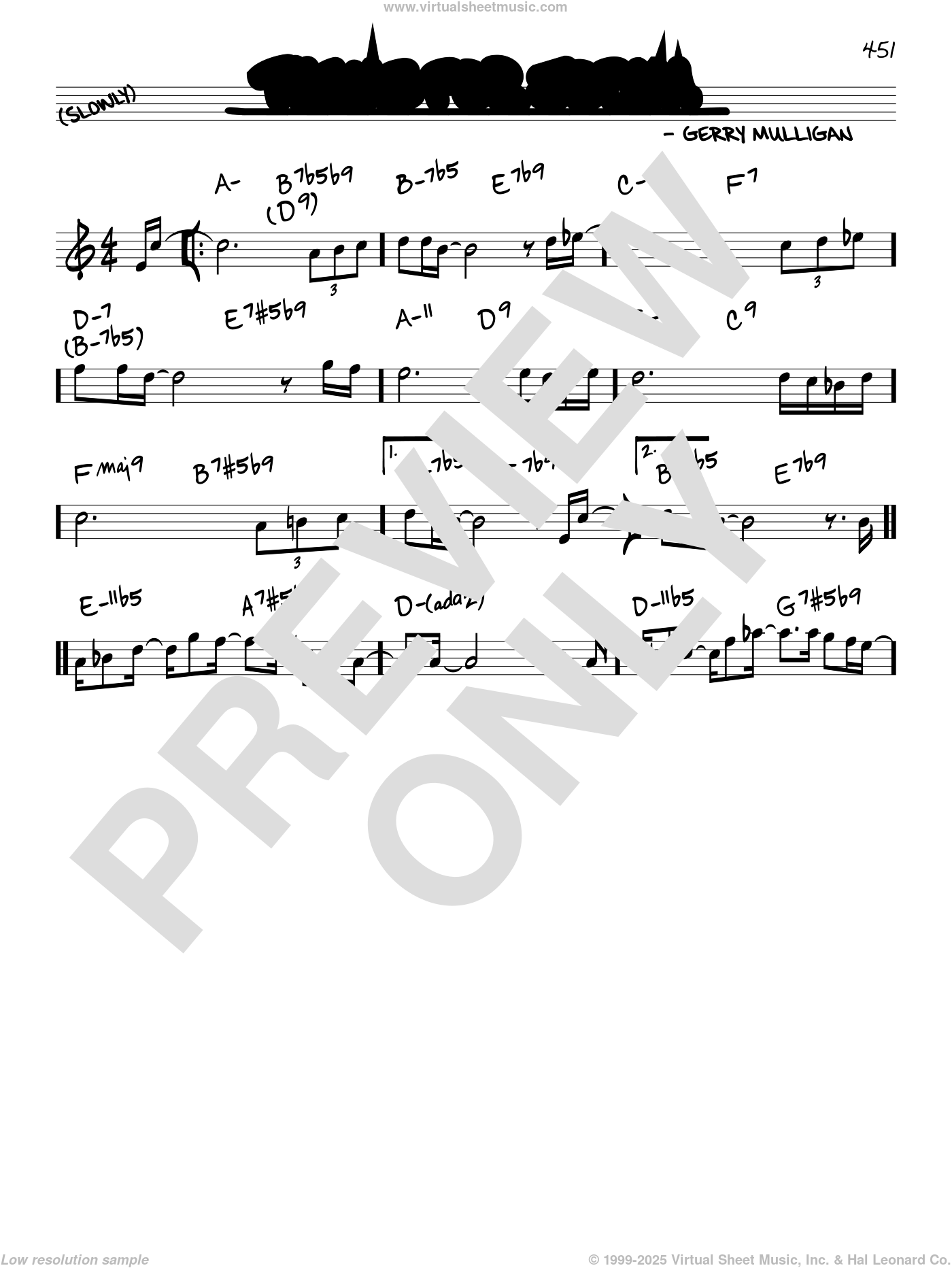 Theme For Jobim sheet music (real book - melody and chords) (real book)