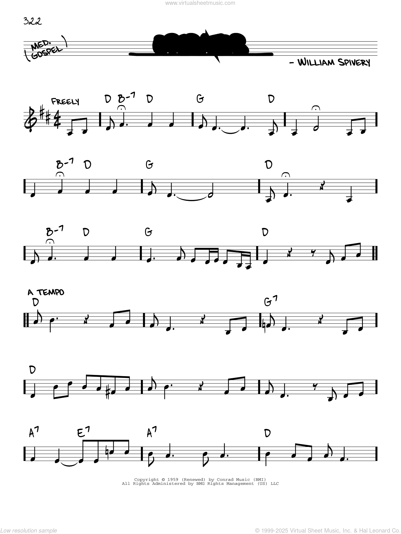 Operator sheet music (real book - melody and chords) (real book)