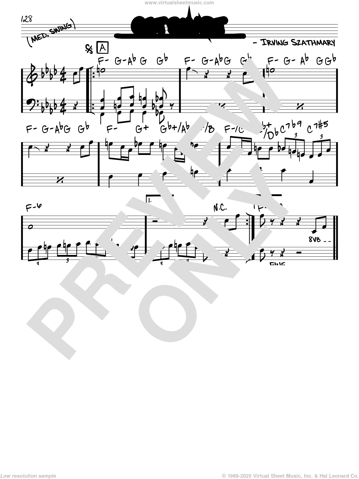 Get Smart sheet music (real book - melody and chords) (real book)