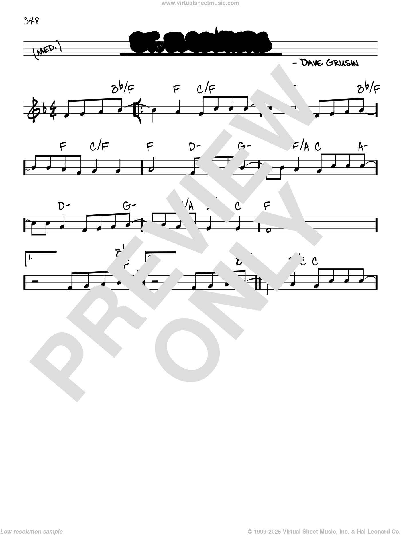 St. Elsewhere sheet music (real book - melody and chords) (real book)