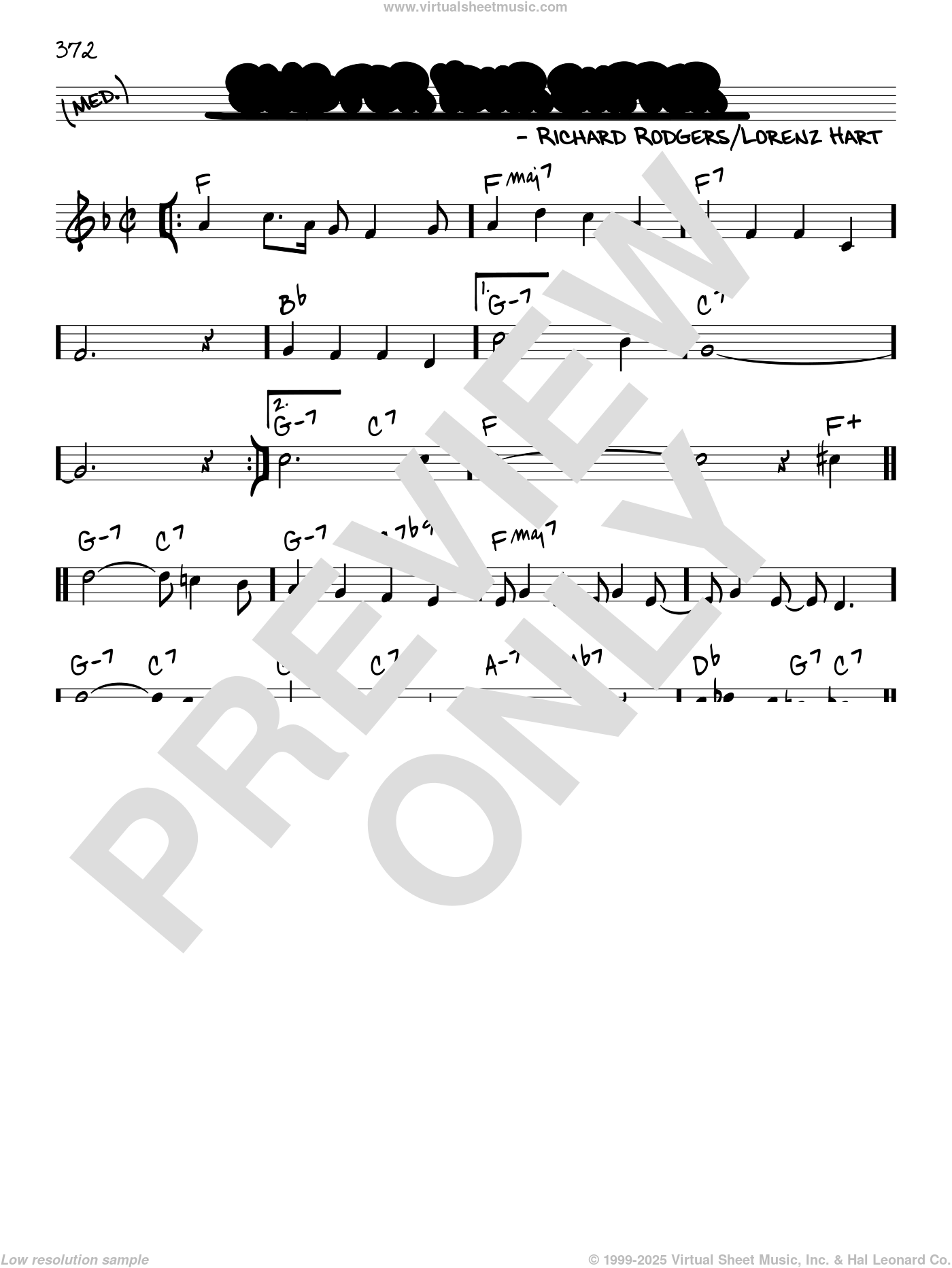 Sing For Your Supper sheet music (real book - melody and chords) (real ...