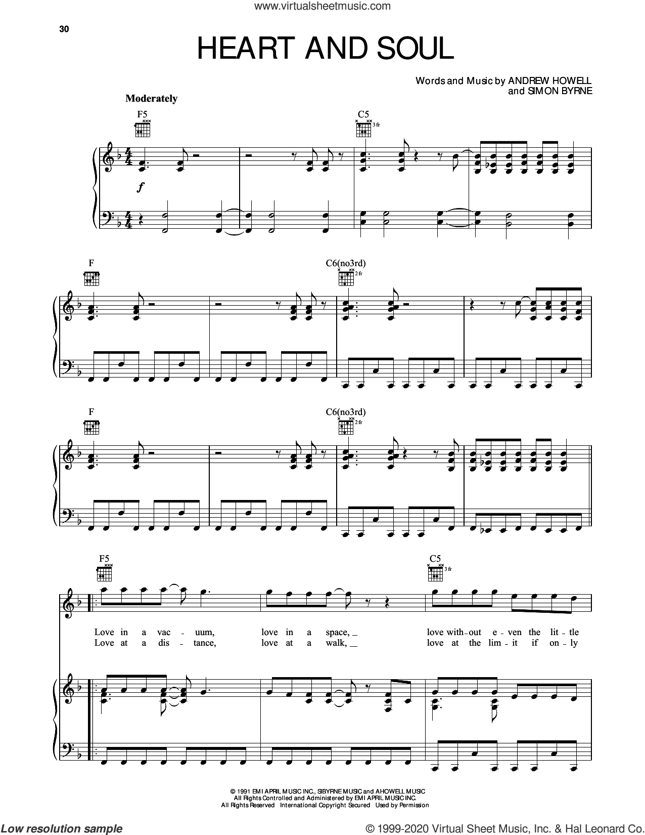 The Monkees: Heart And Soul sheet music for voice, piano or guitar