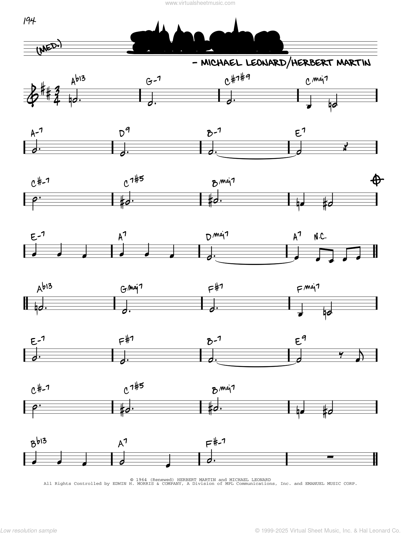 I'm All Smiles [Reharmonized version] (from The Yearling) (arr. Jack ...