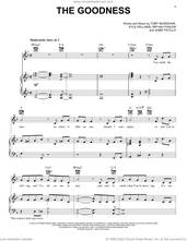 tobyMac - The Goodness (feat. Blessing Offor) sheet music for voice ...